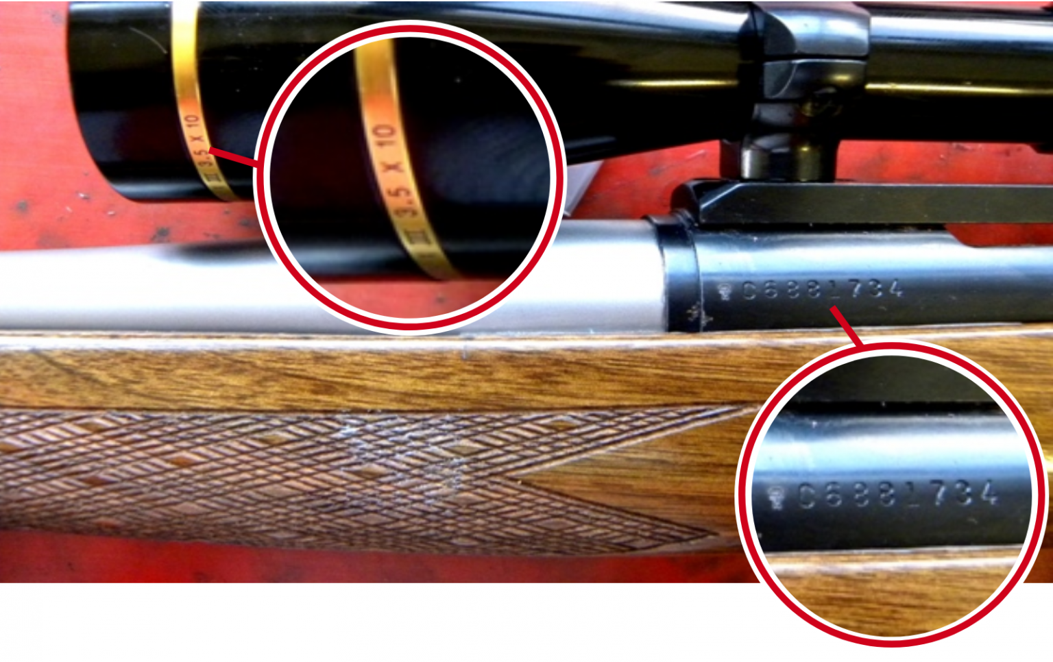 The importance of marking in the arms industry