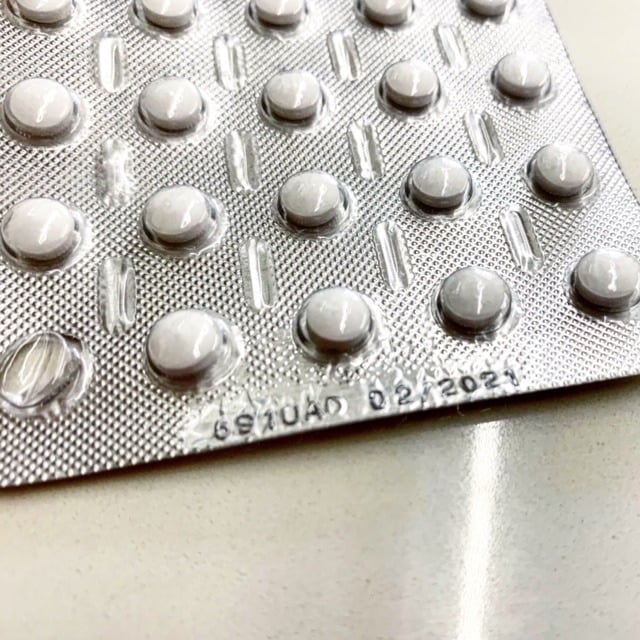 Mandatory markings on blister packs