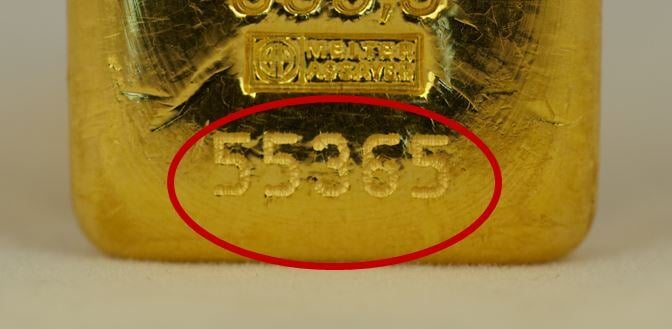Gold bar marking: a mandatory mark on precious metals