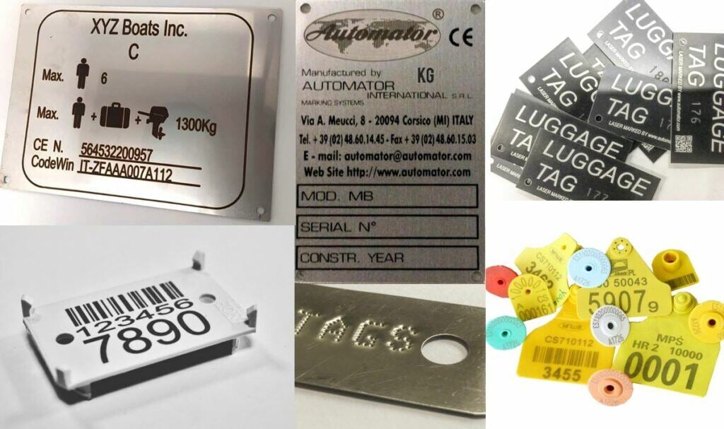 Marcatura di targhe e targhette, ecco come si fa!