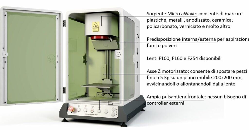 UBI Basic - Laser marking system in Class 1