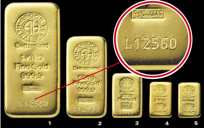 Gold bar marking: a mandatory mark on precious metals