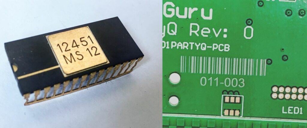 Microchips, circuits and sensors: how to mark electronic components