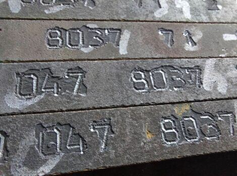 Markings of steel products